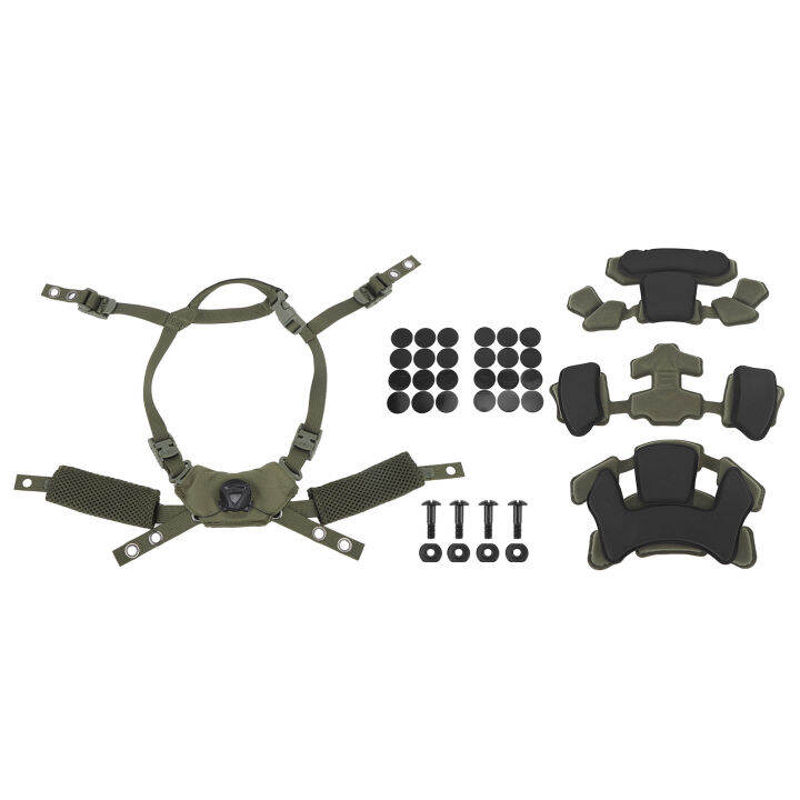 Helmet Padding Kit Comfortable Helmet Dial Suspension System Chin Strap ...