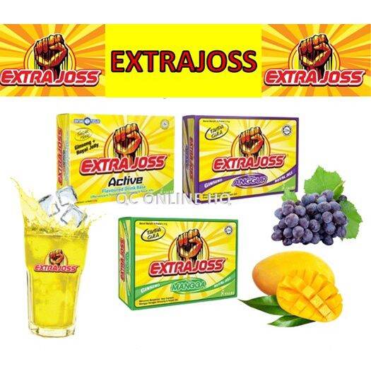 Extra Joss Active / Mangga /Anggur ExtraJoss E-juss Mangga /Anggur 1Box ...