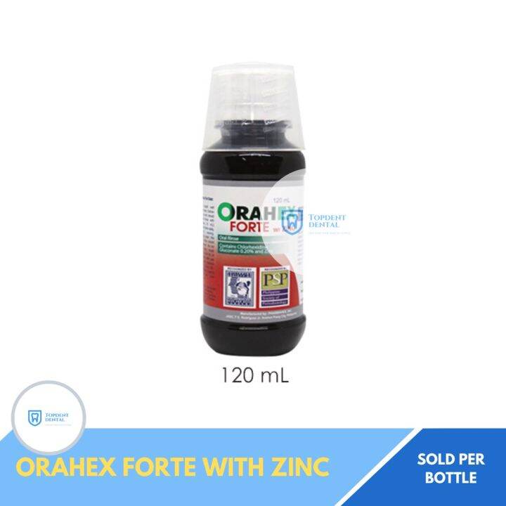 Orahex Forte with Zinc Oral Rinse | Lazada PH