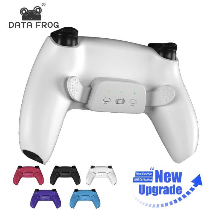DATA FROG Back Button For PS5 Controller Attachment Upgrade Board Redesigned Shell Programable ...