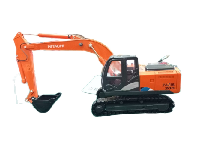 Diecast Zaxis 200 miniatur excavator Hitachi alat berat begho beko ...