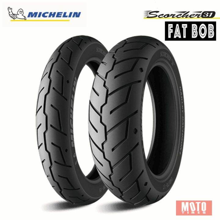 ยาง Harley Davidson Fat Bob ยี่ห้อ Michelin Scorcher 31 | Lazada.co.th