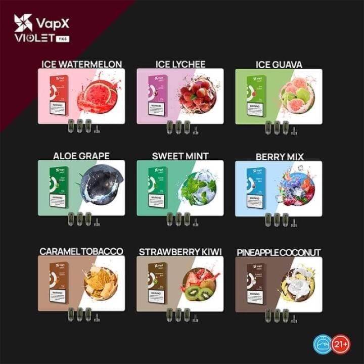 VAPX YK6 PODS 3PODS PER PACK | Lazada PH