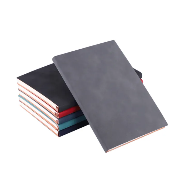 A5 soft leather cover notebook office journal | Lazada PH