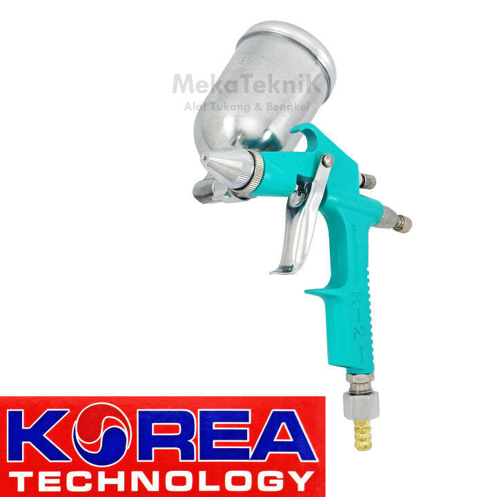 SPRAY GUN R2 NRT-PRO KOREA TECHNOLOGY / ALAT SEMPROT CAT 200CC / SPRAY ...