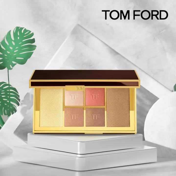 TF / Tom Ford Trimming 6-Color Eyeshadow High Disc 6g Rose / Red อายแช ...