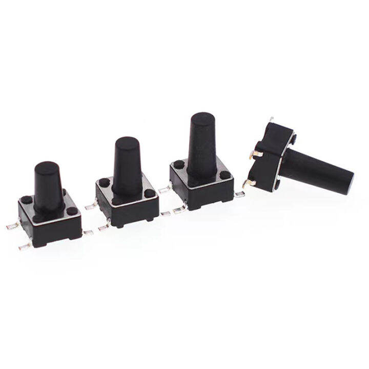 20pcs Push Button Switch DIP Light Touch Switch 6*6*4-13mm The Power ...