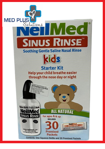 Neilmed Sinus Rinse Kids Starter Kit 30 Premixed Sachets (Exp:5/2027 ...