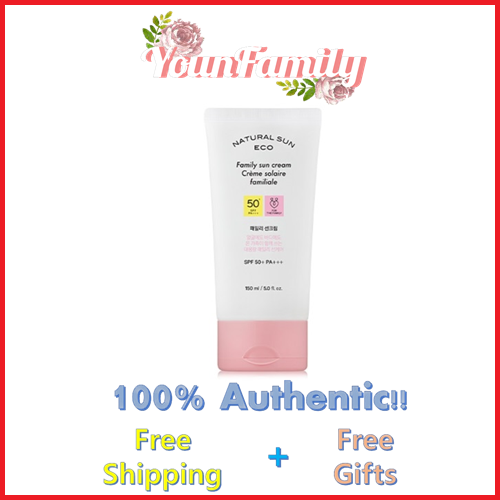 [The FACE Shop] Natural Sun Eco Family Sun Cream SPF50+ PA+++ 150ml ...