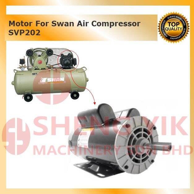 Shengyik Motor For Swan 2hp Air Compressor SVP202 | Lazada