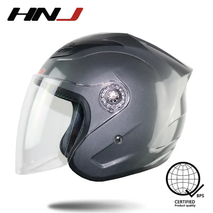 HNJ A4-003 Half Face Helmet Motorcycle Helmets Women Half Face Helmet ...