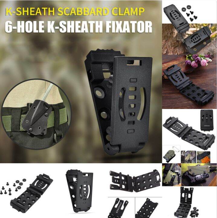 1/5pcs K-Sheath คลิปหนีบเอว,เข็มขัดล่าสัตว์กลางแจ้งชุดห่วงกีฬา | Lazada ...