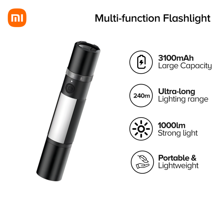 XIAOMI Multi-function Flashlight | Lazada PH