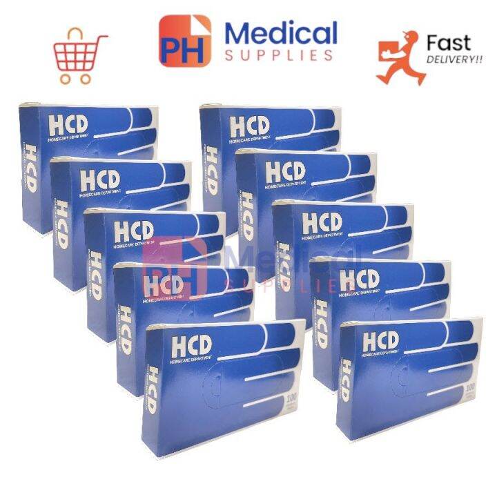HCD NITRILE Examination Gloves Disposable Sold Per Case 1000pieces ...