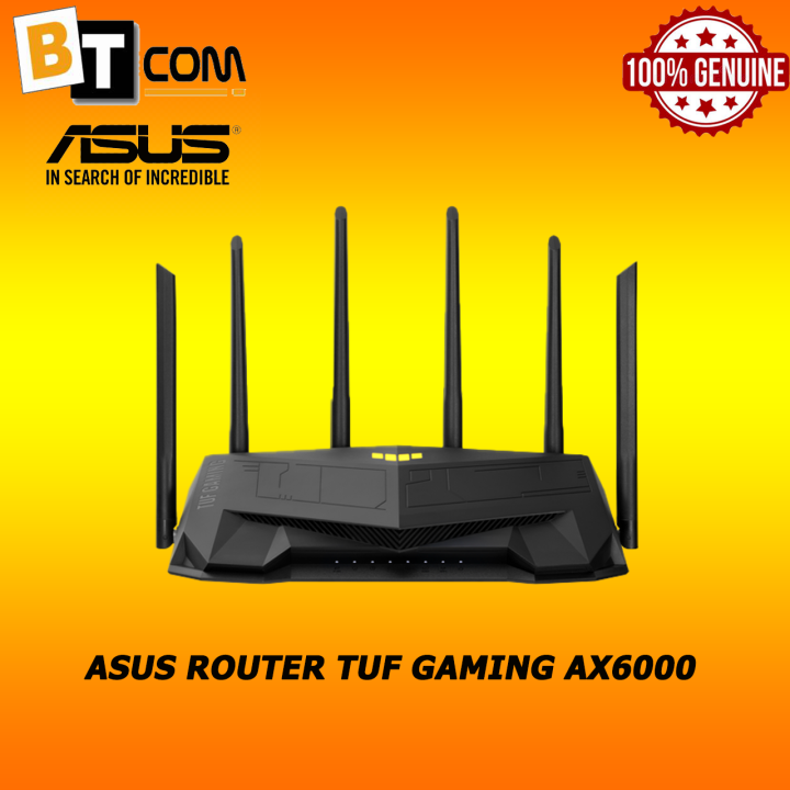ASUS WIFI 6 AX WIRELESS ROUTER TUF GAMING AX6000 TUF-AX6000 | Lazada