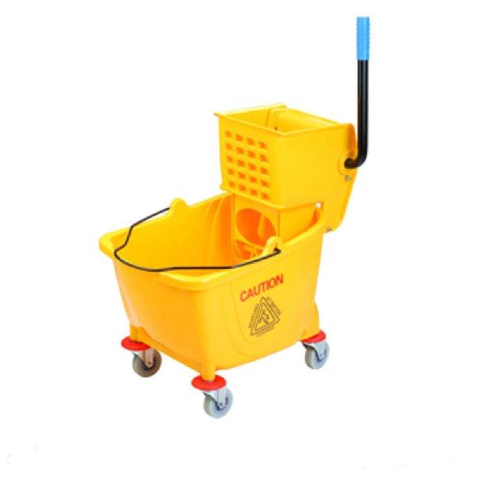 EKO MOP WRINGER SINGLE SIDE PRESS 36L YELLOW | Lazada PH