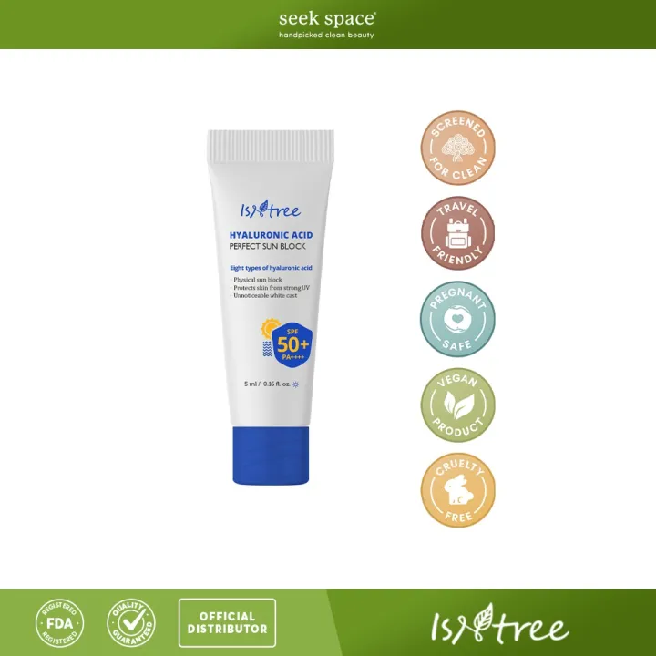ISNTREE (MINI) Hyaluronic Perfect Sun Block 5mltUp | Lazada PH