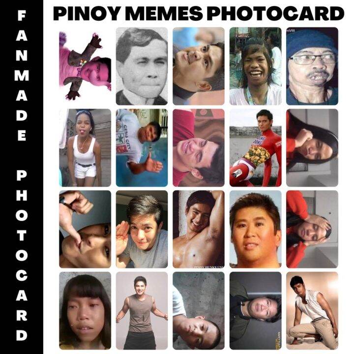 (MINIMUM ORDER OF 5 PIECES) PINOY MEMES PART 2 FANMADE PHOTOCARD ...