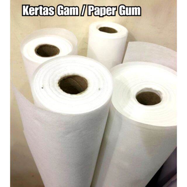 Kertas Gam / Kain Gam/ Paper Gum / Interlining lapik leher ( 2016/1025/1035/1050) 1 meter | Lazada