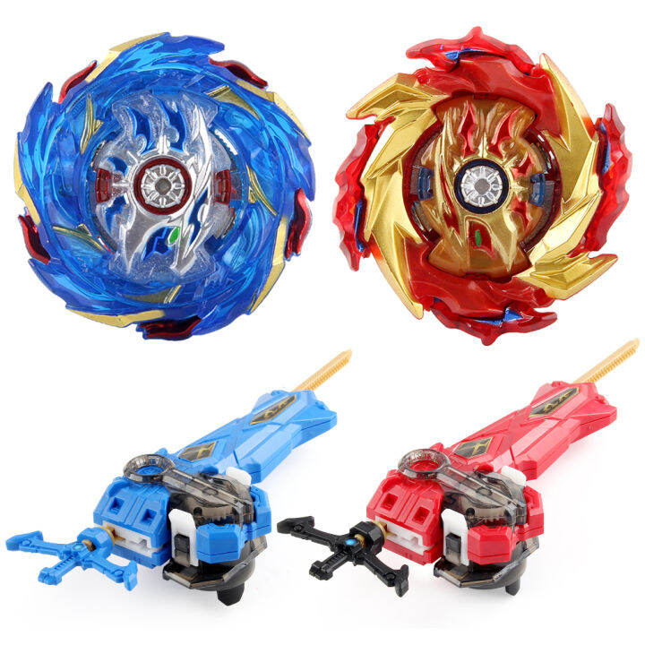 Beyblade Burst Superking B-174 01 Hyperion Burn B-174 02 Helios Volcano ...