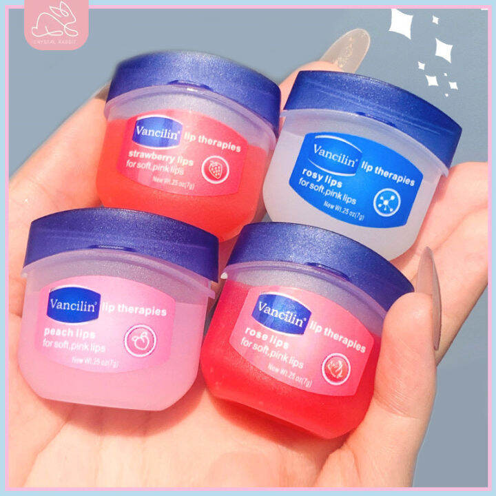 Vaseline Lip Balm Moisturizing Lipstick Base Moisturizer Makeup Natural Plant Anti-Cracking Lip ...