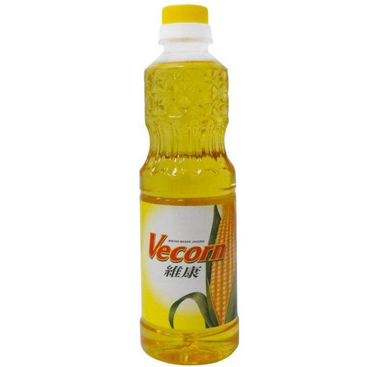 Minyak Masak - VECORN Corn Cooking Oil 500g/ 1KG , per bottle | Lazada