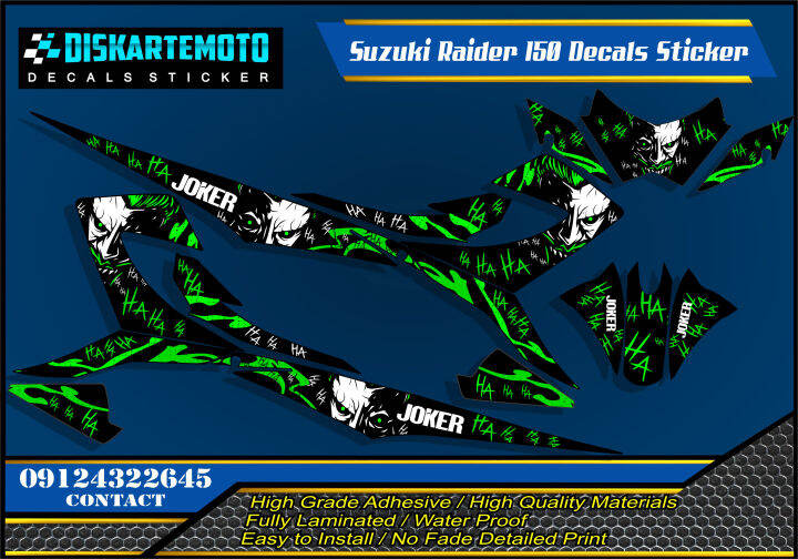 Raider 150 Carb,reborn Sticker | Lazada PH