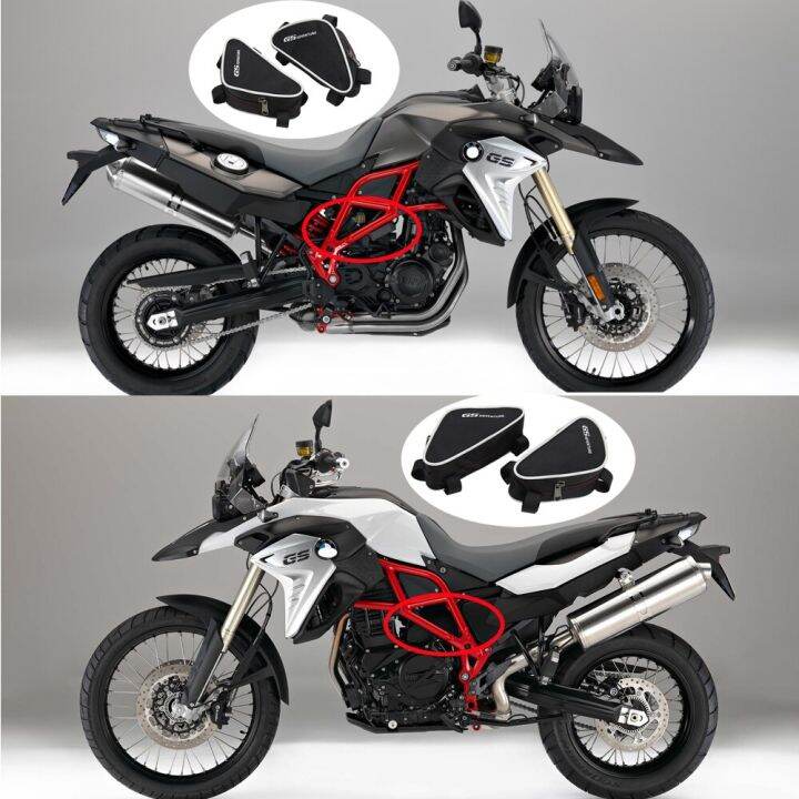 FOR BMW F800GS F700GS Adventure Motorcycle Toolbox Frame Crash Bar Bags ...