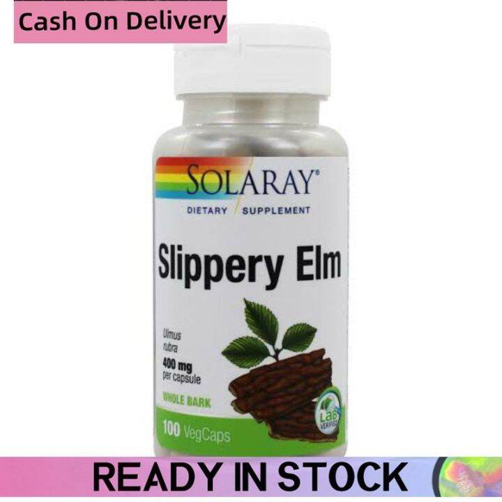 Solaray Slippery Elm per Capsule | Lazada PH