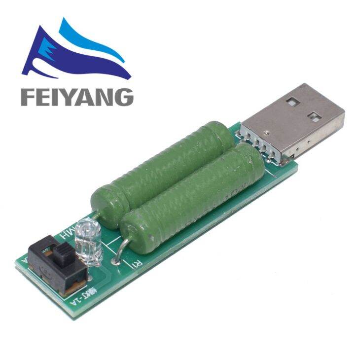 USB Port Mini Discharge Load Resistor Digital Current Voltage Meter ...