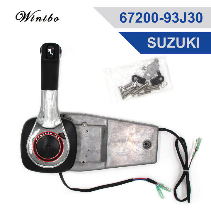 สำหรับมอเตอร์ Suzuki Outboard ซ่อน67200-93J30ประกอบรีโมทคอนโทรลติดตั้ง ...