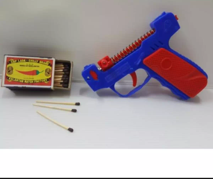 [M'sia Stock] Pistol Mancis / Matches Gun | Lazada