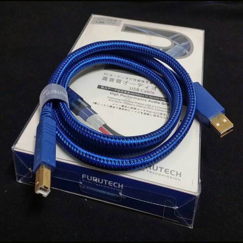 Furutech GT2 USB A To B Silver-Plated OCC Copper Audio Digital Cable ...