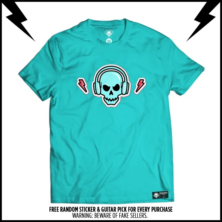 RAKISTA STICKER LOGO - AQUA GREEN | Lazada PH