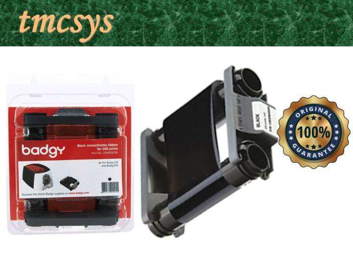 Badgy Monochrome Black Ribbon Code: CBGR0500K (BADGY 100 & BADGY 200 ...