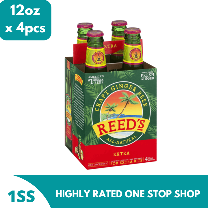 Reed's Original Ginger Beer 12oz x 4pcs | Lazada PH