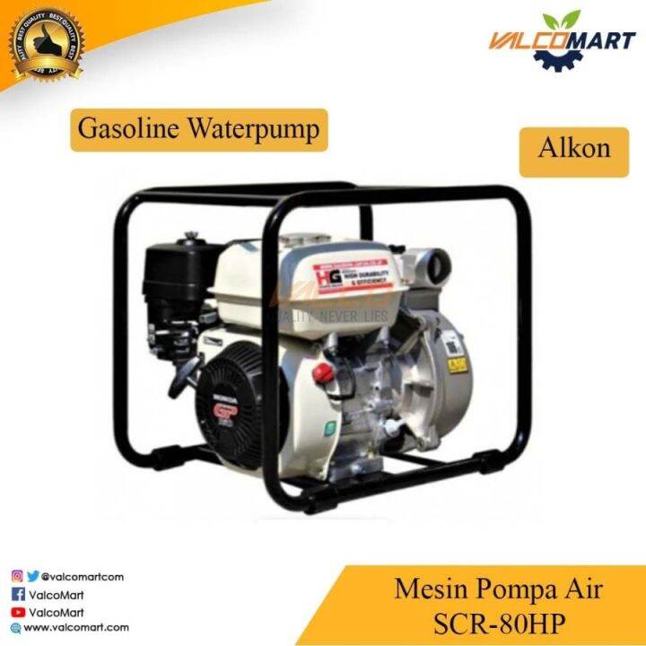 Honda Daishin Mesin Pompa Air SCR-80HP. Gasoline Waterpump. Alkon | Lazada Indonesia
