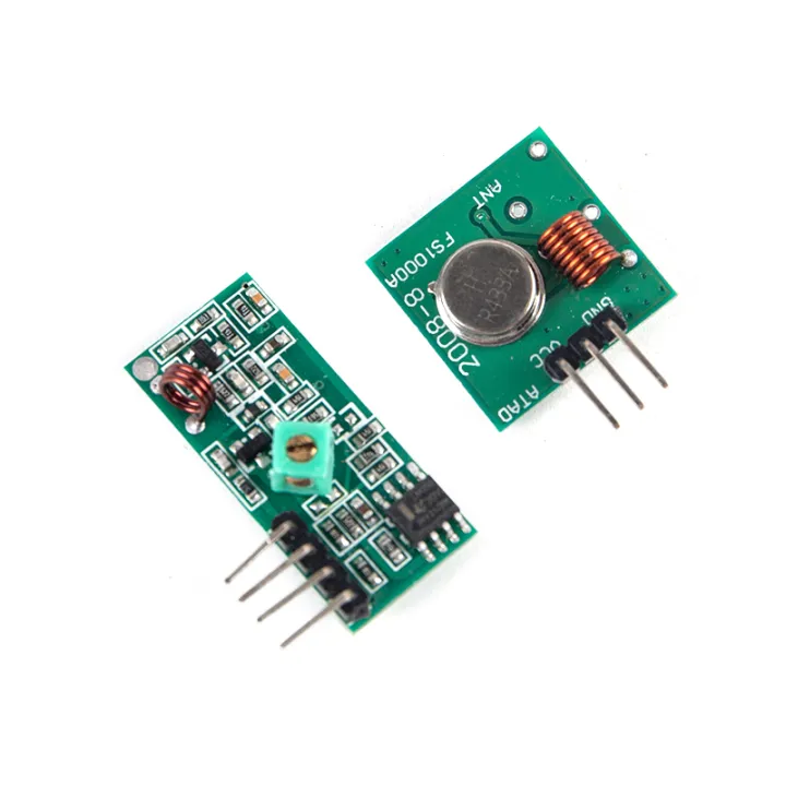 Beauty Wisdom Sissi 1Set 433Mhz RF Wireless Transmitter Module Receiver ...