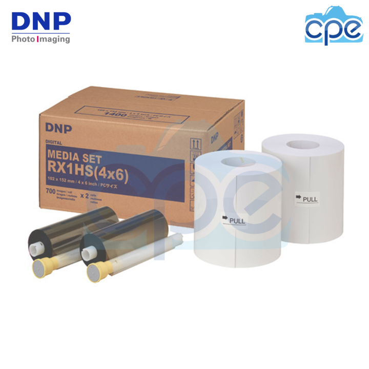 DNP DS-RX1HS Printer Paper / Consumables (4 x 6") - 1400 Prints | Lazada