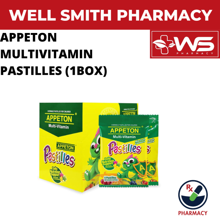 APPETON MULTIVITAMIN PASTILLES (1BOX) | Lazada