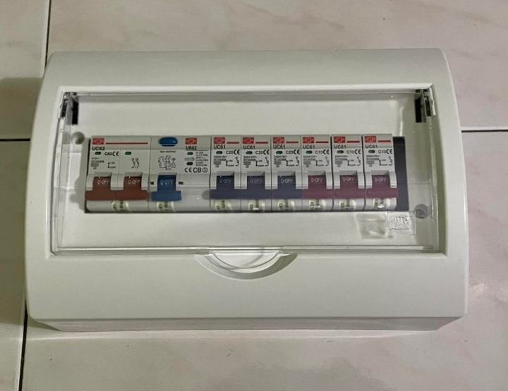 10.5 WAY ELECTRIC KOTAK SUIS FULL SET CONSUMER BOX 1 ROW 电闸盒 单排 MAIN ...