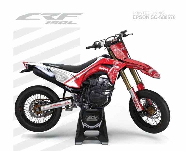 Decal crf 150l supermoto Decal crf full body | Lazada Indonesia