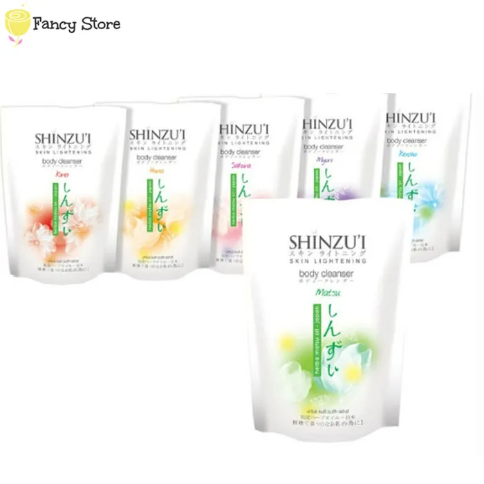 Shinzui Skin Lightening Body Cleanser 180 ml MATSU HIJAU Sabun Mandi ...