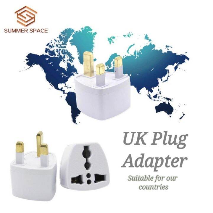 🔌⚡️Plug Soket Adapter UK | 3 Pin Plug for All | UK Universal Socket ...