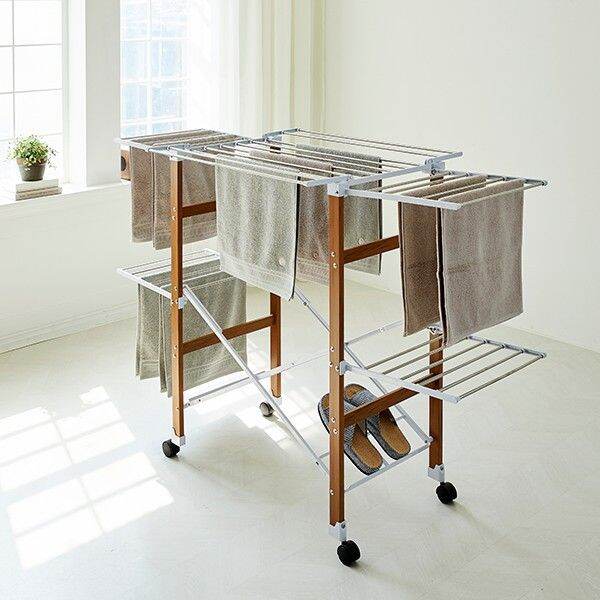 บรีซ ราวตากผ้า BREEZE DRYING RACK รุ่น BR815 | Lazada.co.th