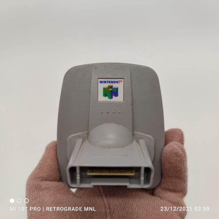 [PRELOVED] RetrogradeMnl Nintendo 64 Transfer Pak NUS 019 N64 Gameboy ...