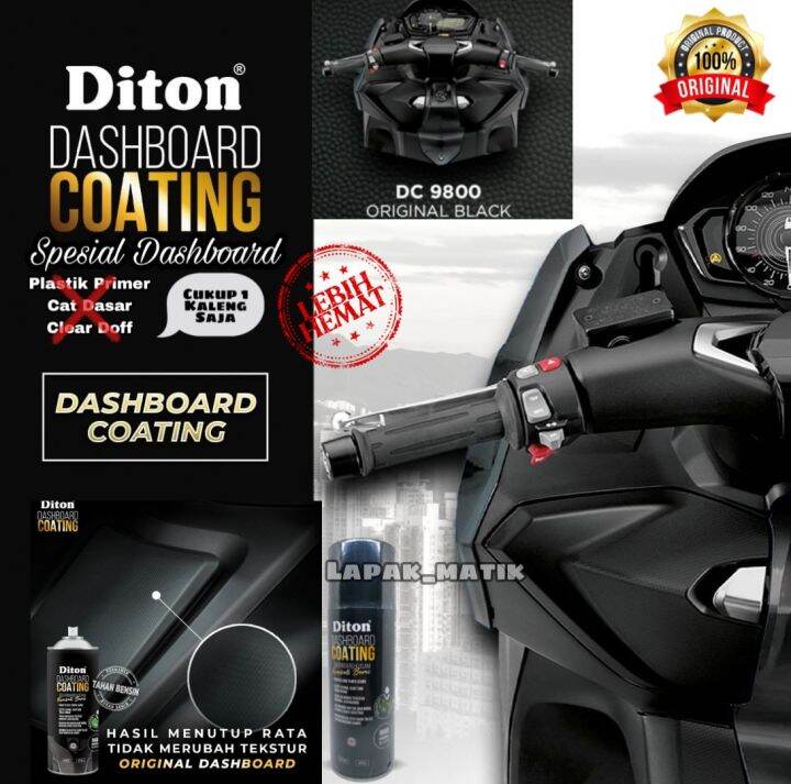 DITON DASHBOARD COATING original BLACK DC9800 pembersih dasbor dashboard Diton | Lazada Indonesia