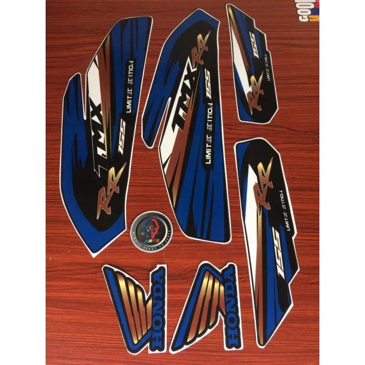 【Ready Stock】 TMX 155 Decals RR Designs Customized Motorcycle Decals ...