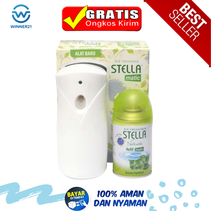 COD Stella Automatic Refill Stella Automatic Spray Mesin Pengharum ...