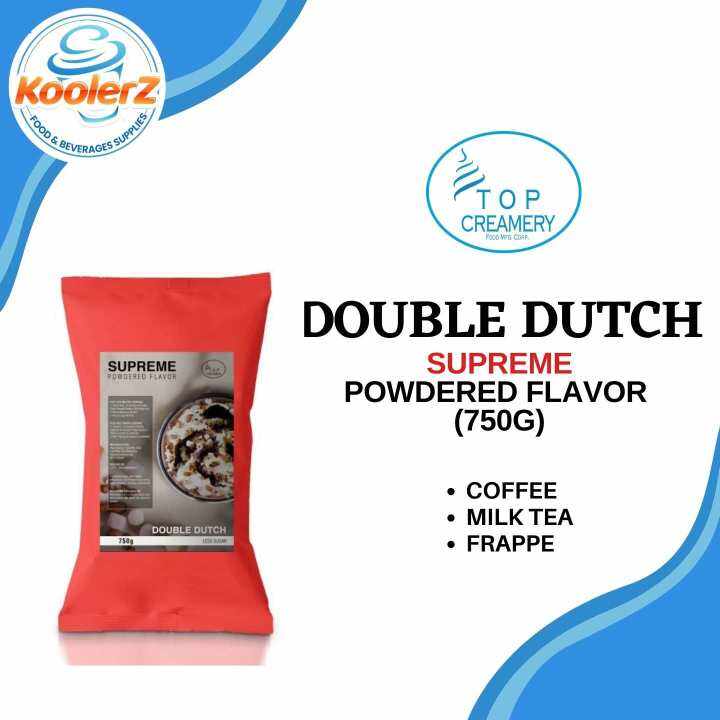 Top Creamery Supreme Series Double Dutch Powder 750g | Lazada PH